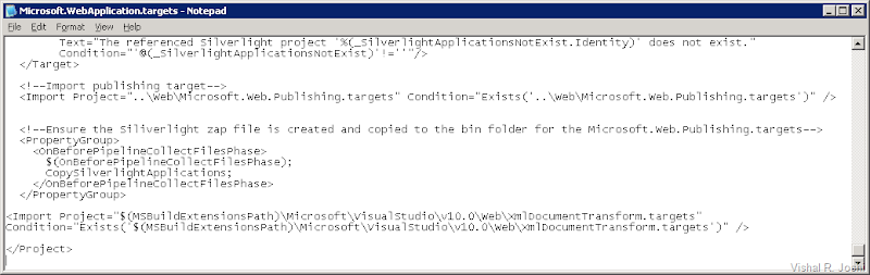Vishal Joshi's Tangent: Xml Document Transforms (XDT) for any XML file ...